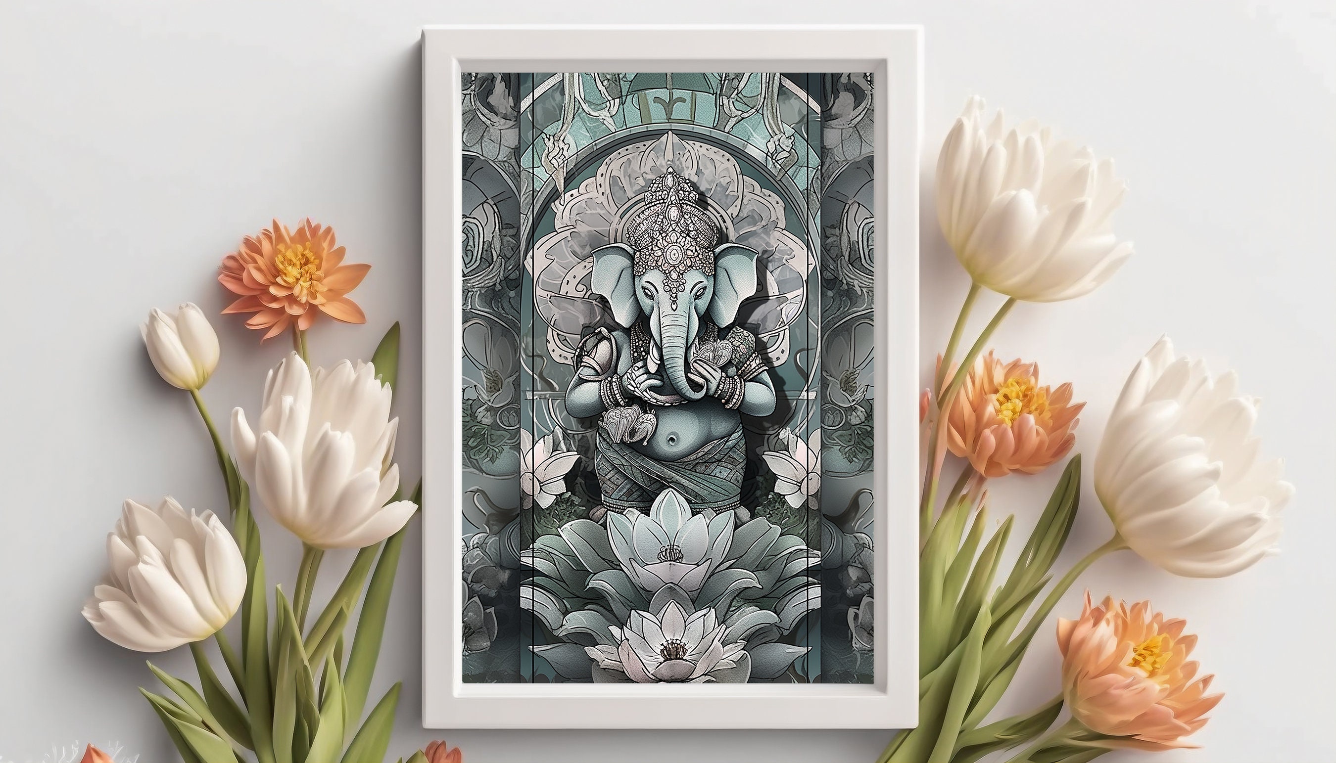 Ganesha Ganesha Art Ganesha Painting Wall Art Ganesha Wall Art Hindu ...