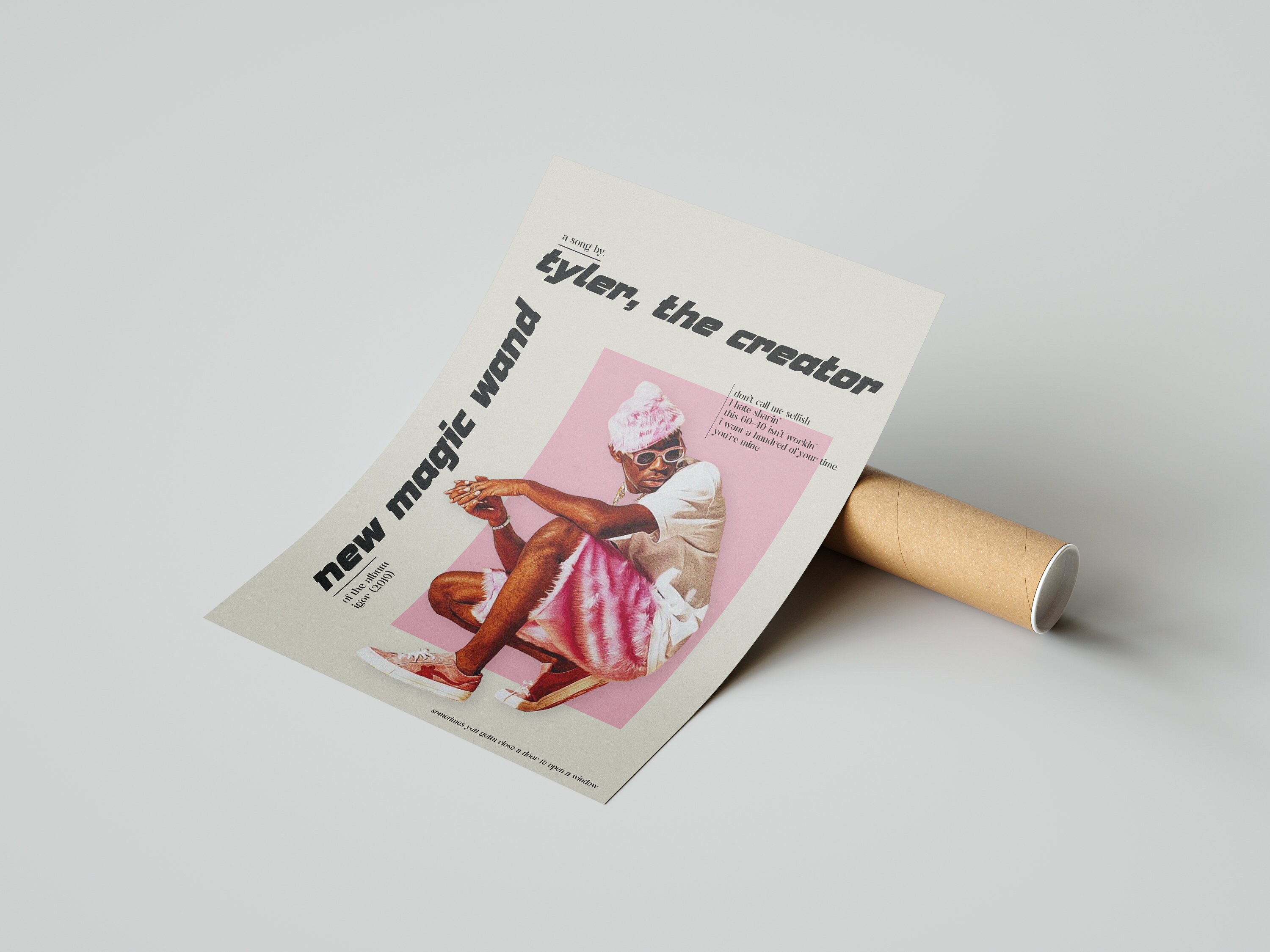 Tyler The Creator New Magic Wand Poster