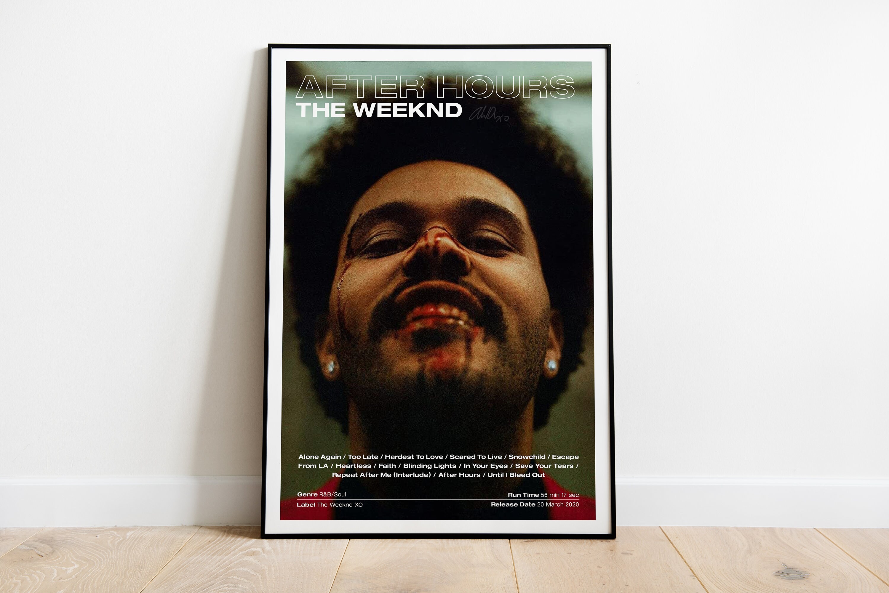 The Weeknd Xo Poster