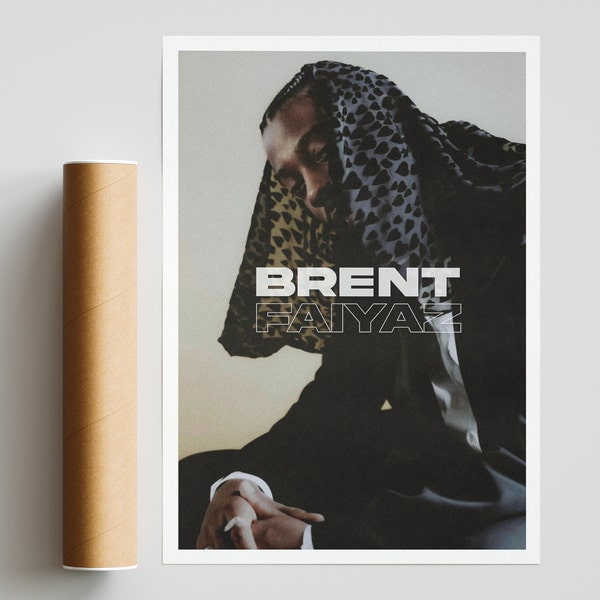 Brent Faiyaz Poster - Etsy UK