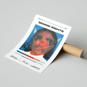 STEVE LACY Poster Art gemini Rights Album Music Wall Decor - Etsy