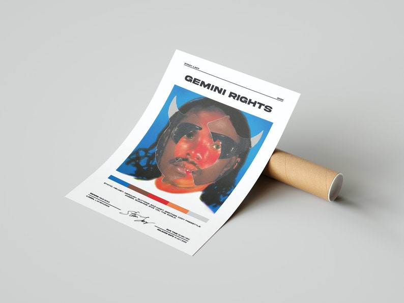 STEVE LACY Poster Art gemini Rights Album Music Wall Decor - Etsy