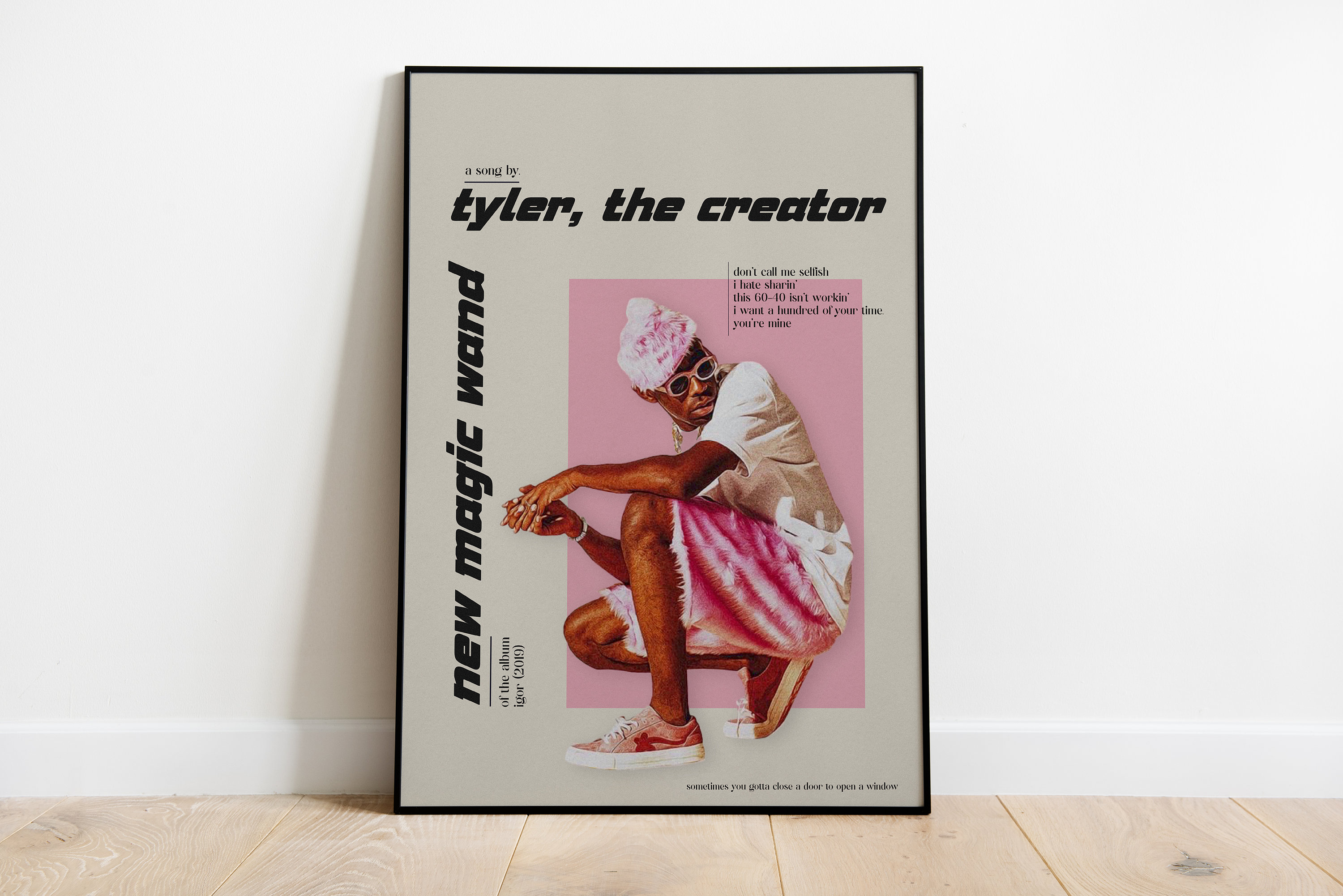 Tyler The Creator New Magic Wand Poster