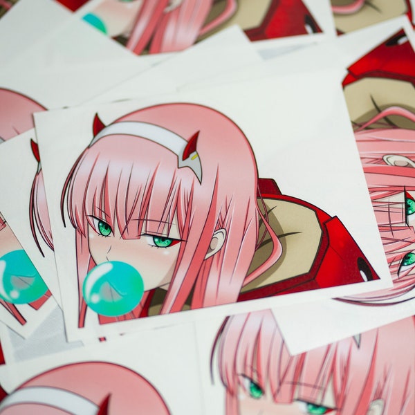 Zero Two Stickers - Etsy