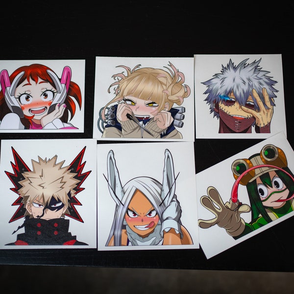 Mha Stickers - Etsy