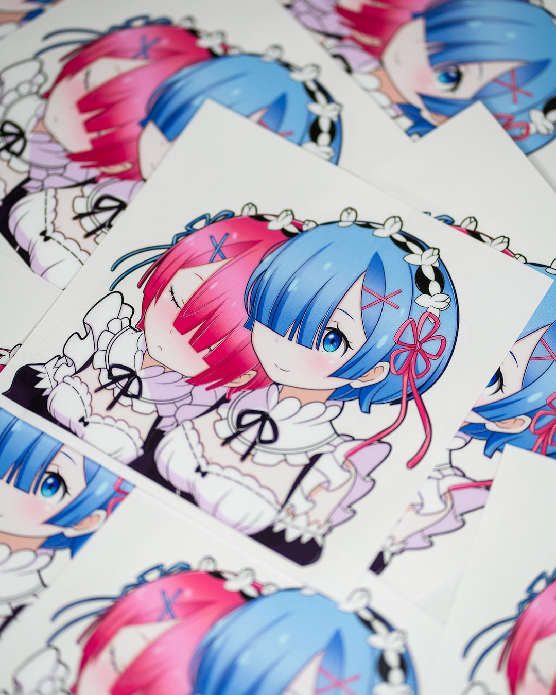 Sisters Peeker Sticker Anime Car Decal Anime Peeker Anime Car ...