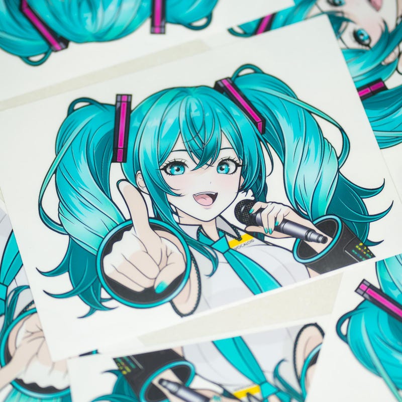 Hatsune Miku Sticker - Etsy