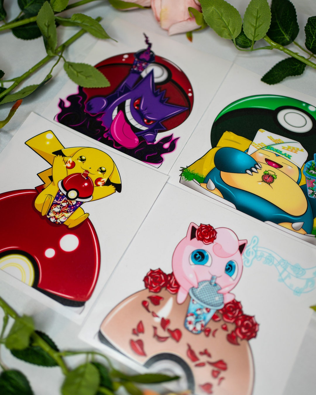 BOBAMON Sticker Video Game Anime Car Decal Peeker Laptop - Etsy