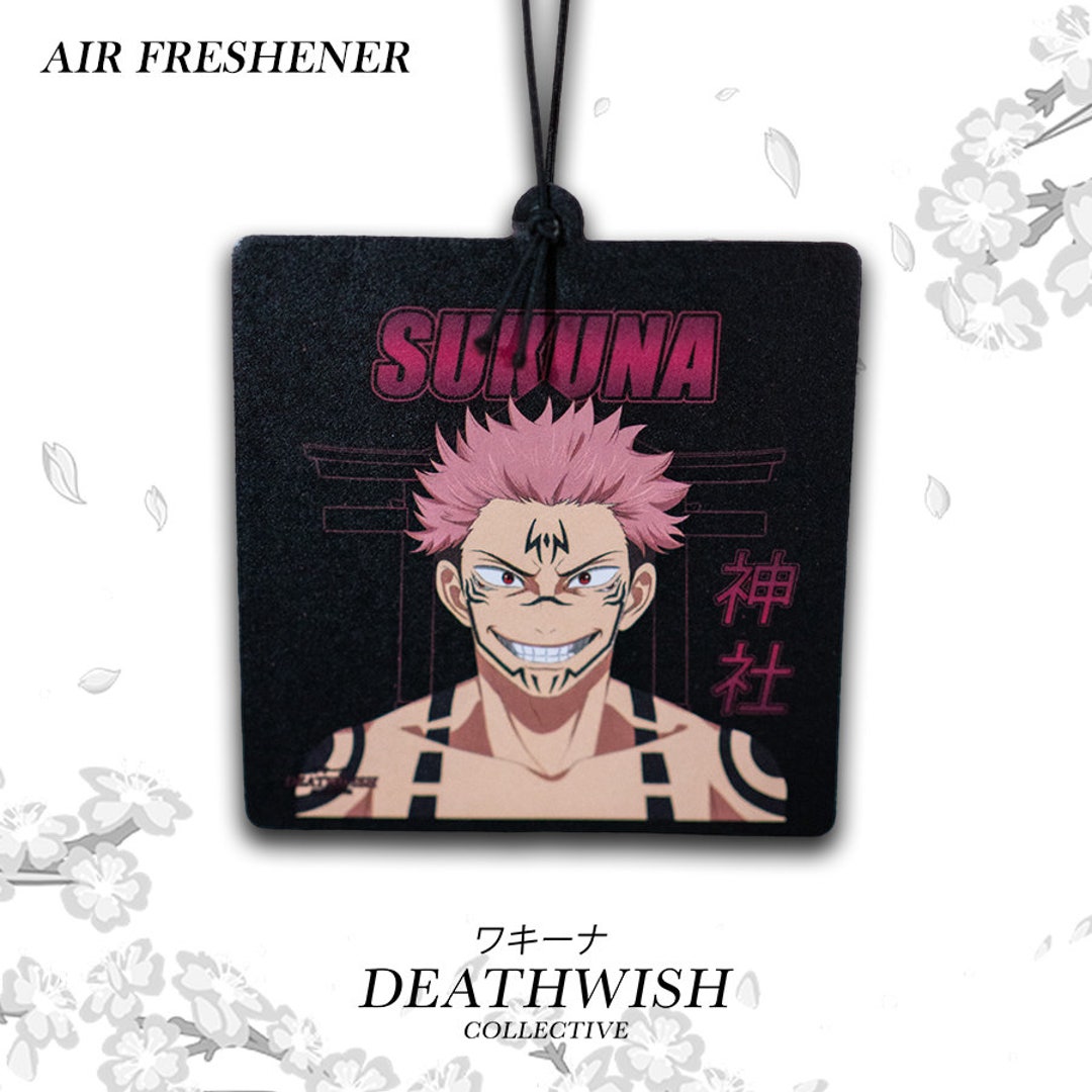 Sukuna Car Air Freshener - Anime Car Accessories - Etsy