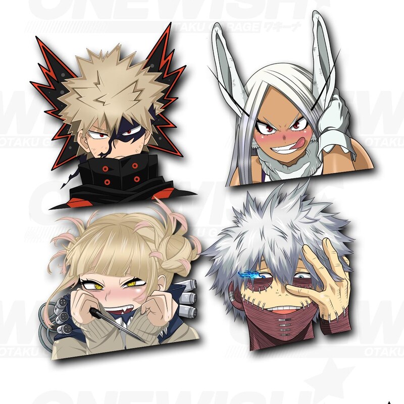 Mha Stickers - Etsy