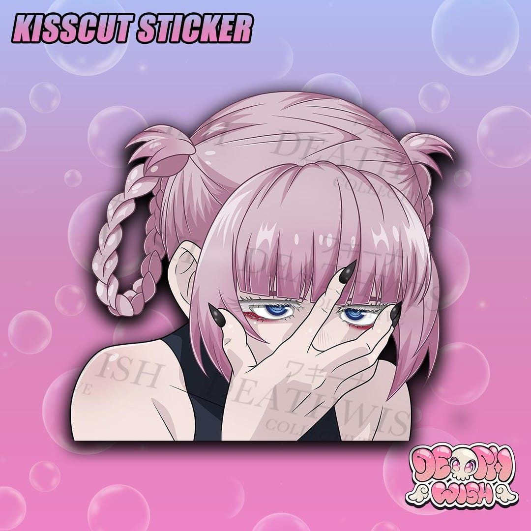 Nazuna Peeker Sticker - Anime Car Decal - Anime Peeker - Anime Car ...