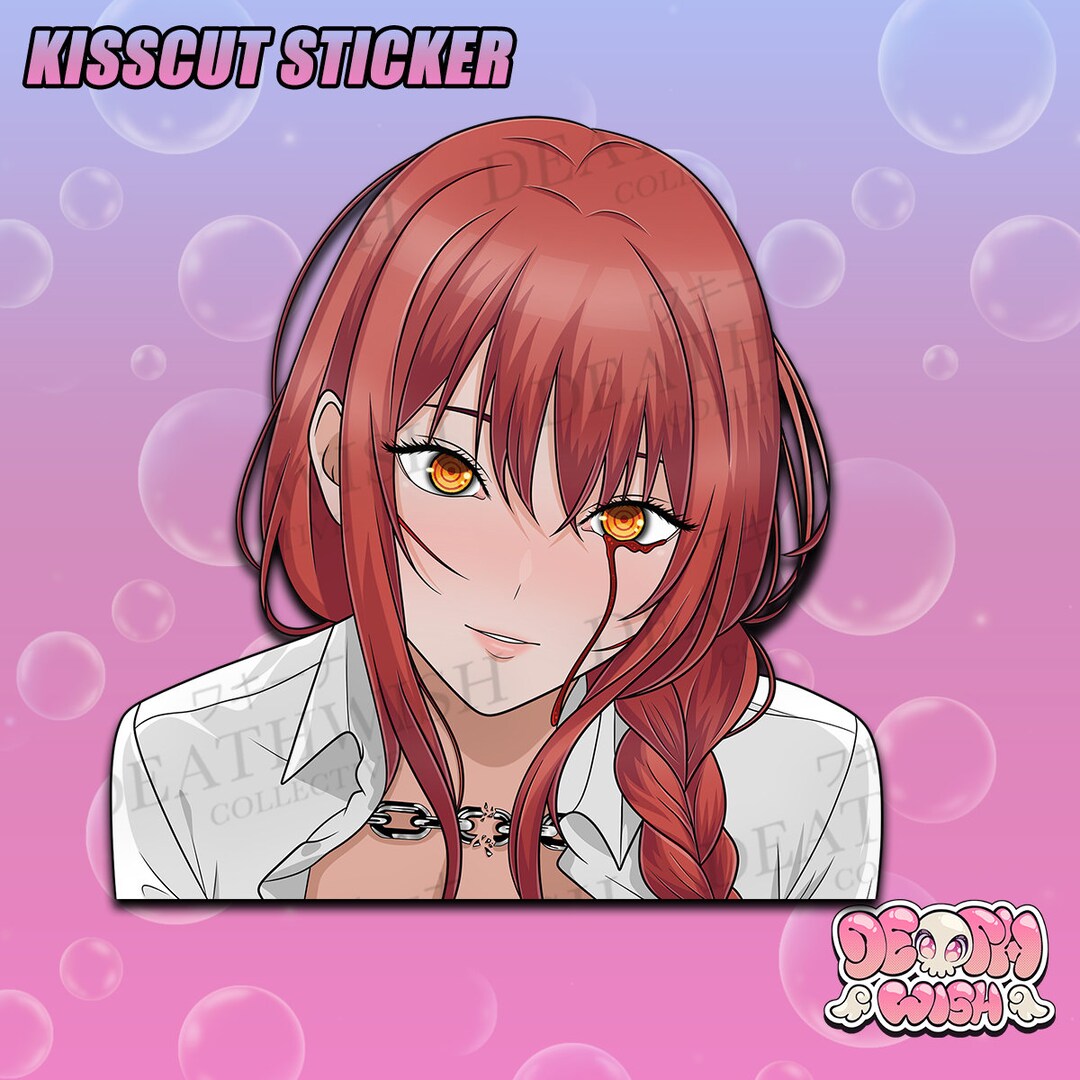 Control Devil Sticker - Anime Car Decal - Anime Vinyl Peeker - Car ...