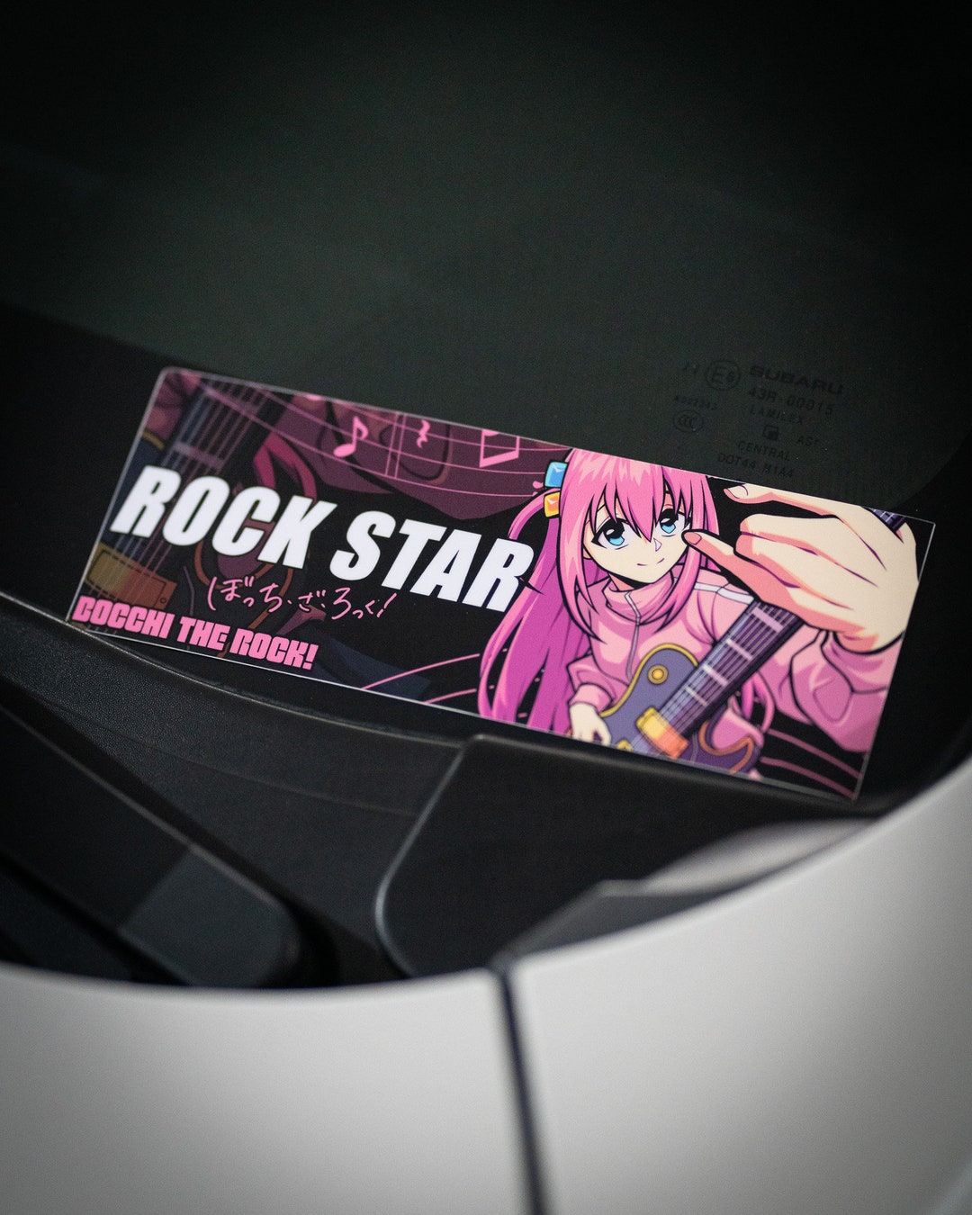 Hitori Gotoh "rock St4r" Anime Sticker Slap - Car Accessories - Vinyl ...