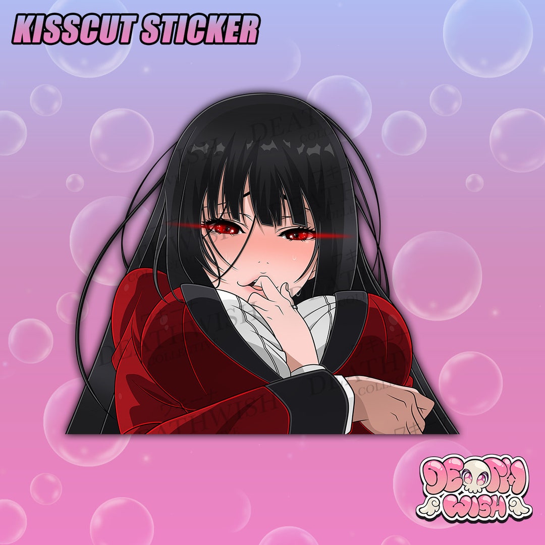 Yumeko Anime Peeker - Anime Car Decal - Anime Vinyl Peeker - Car ...