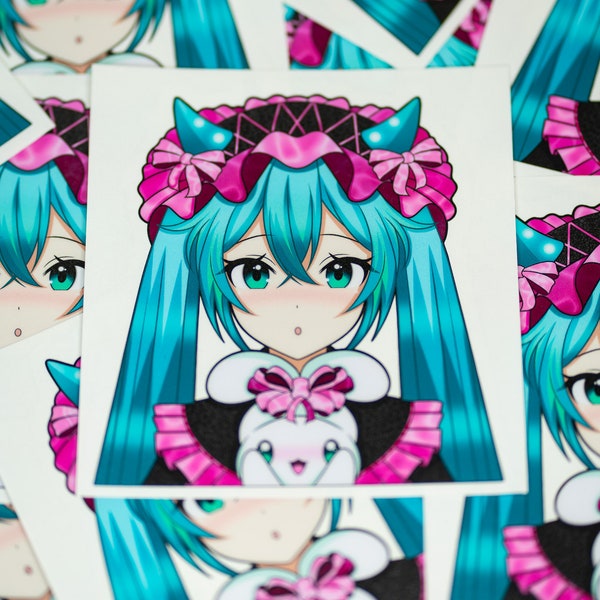 Hatsune Miku Car Decal - Etsy