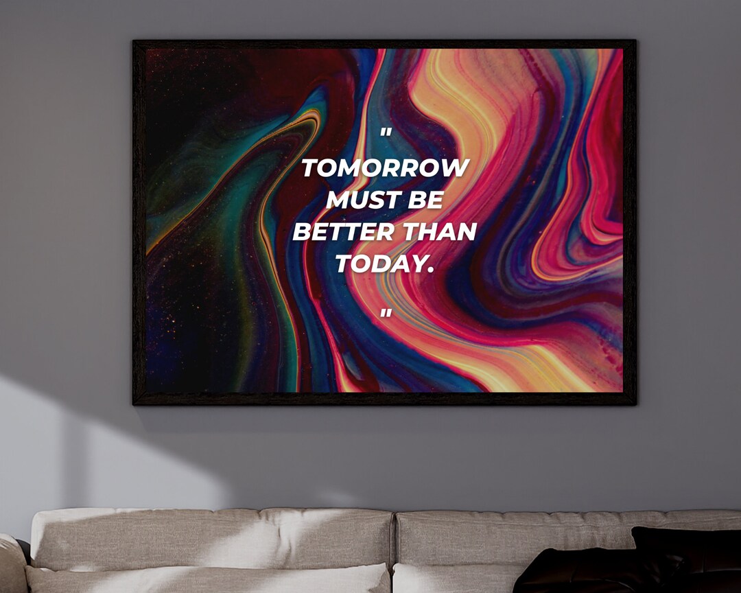 Colorful Abstract Inspirational Art Colorful Abstract Wall Art Modern ...