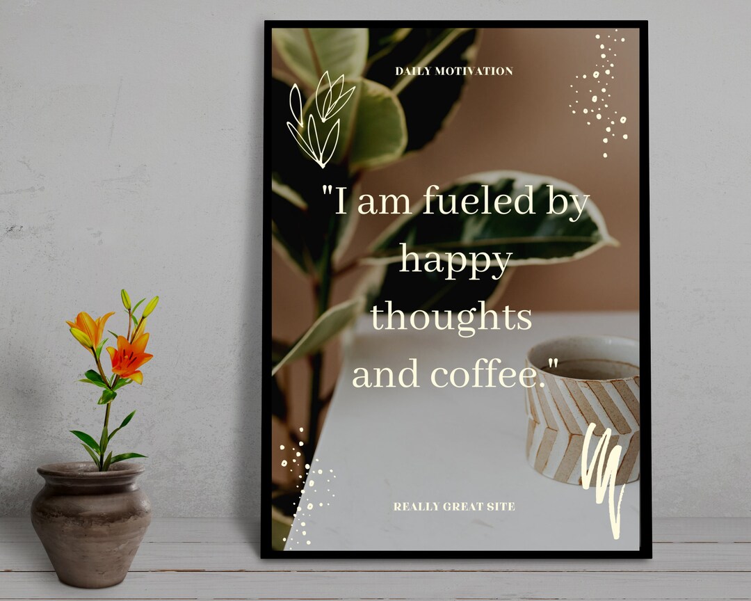 Photocentric Daily Motivational Poster Office Wall Art and Home Decor ...
