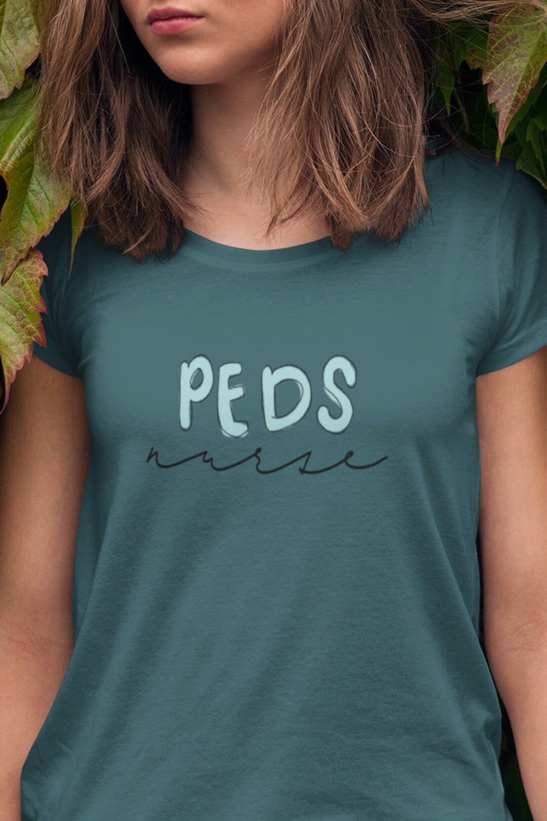 Peds Nurse Blue Tshirt, Gift for Nurse, Registered Nurse Gift, Nurse ...