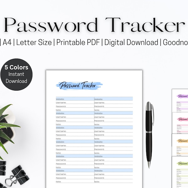 Password Keeper - Etsy