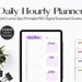 Daily Planner Printable, Hourly Planner Digital, 24 Hour Daily Planner ...