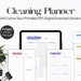 Cleaning Planner Printable, Cleaning Plan Bundle, Weekly Cleaning Chart ...