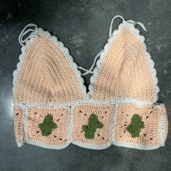 Cactus Crop Top - Etsy