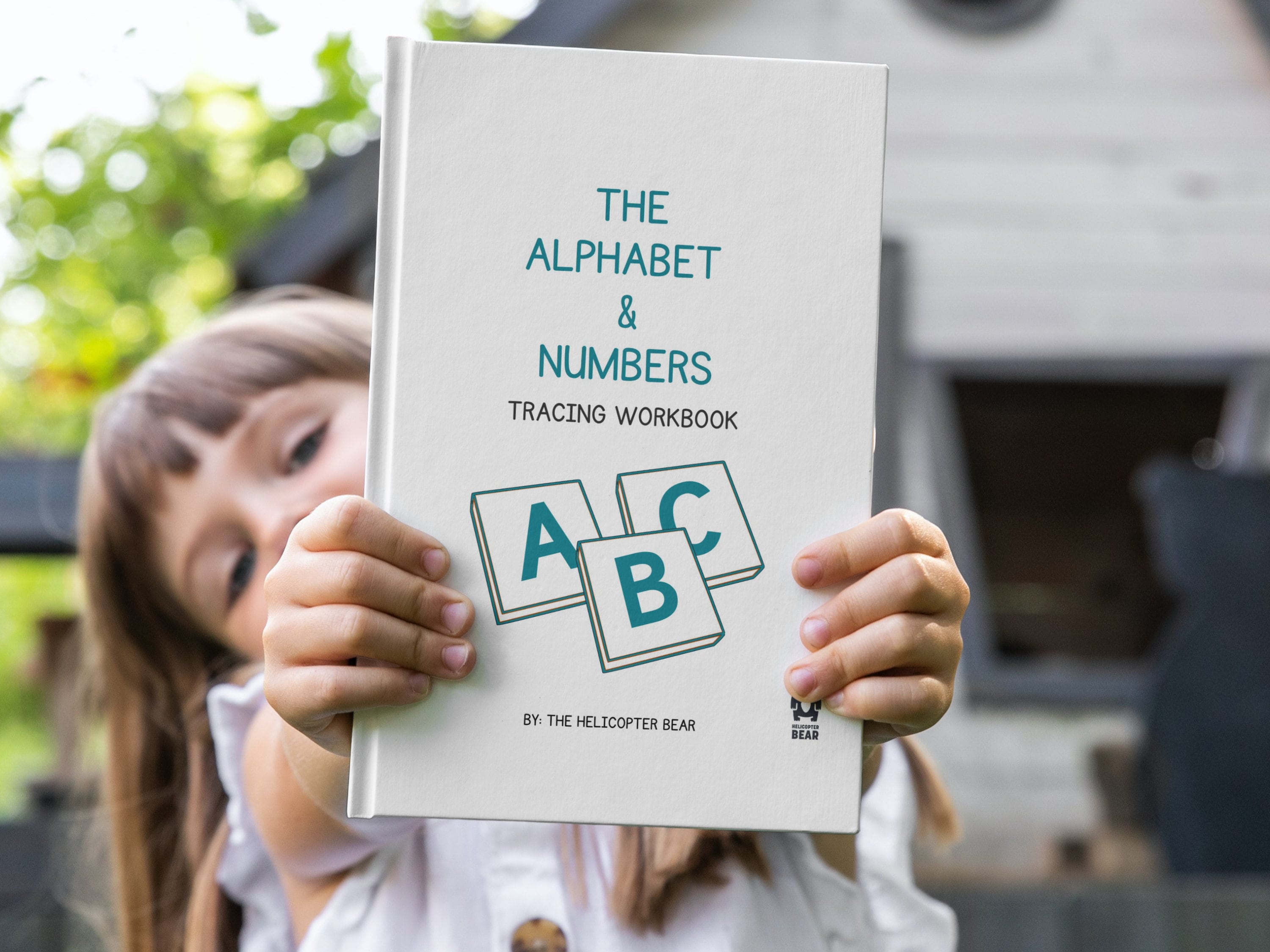 Learn Hand Lettering: Toddler Alphabet & Numbers Workbook, Trace and ...