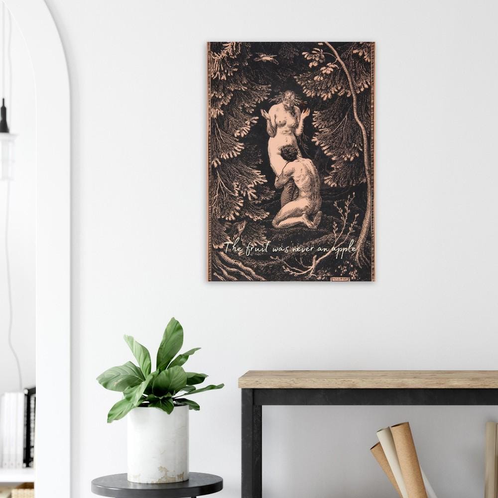 The Fruit Was Never an Apple. Max Švabinský in Paradise 1918. Premium ...