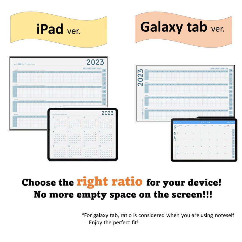 Simple 2023 Digital Planner Goodnotes Planner Ipad Planner - Etsy