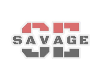 Savage Graffiti Sticker - Etsy