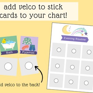Morning and Evening Routine Charts | Toddler Routine | Simple Daily ...
