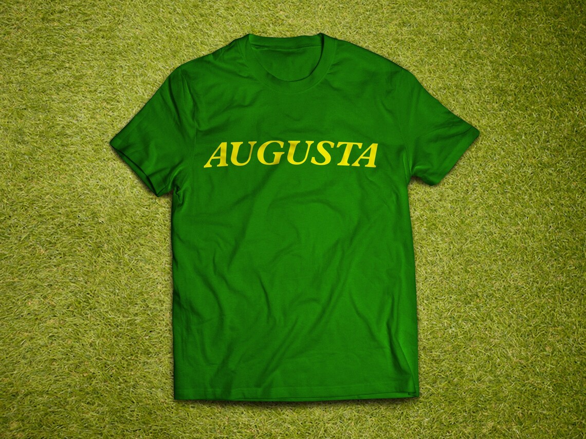 Augusta Georgia Golf T Shirt | Masters | Sunday | Green Jacket | GA - Etsy