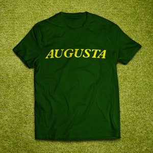 Augusta Georgia Golf T Shirt | Masters | Sunday | Green Jacket | GA - Etsy