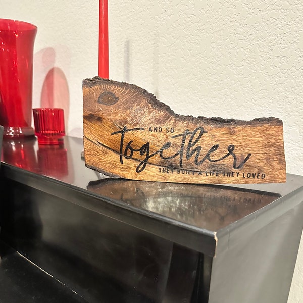 Wood Burned Sign - Etsy