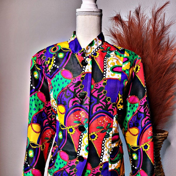 Colorful Jacket - Etsy