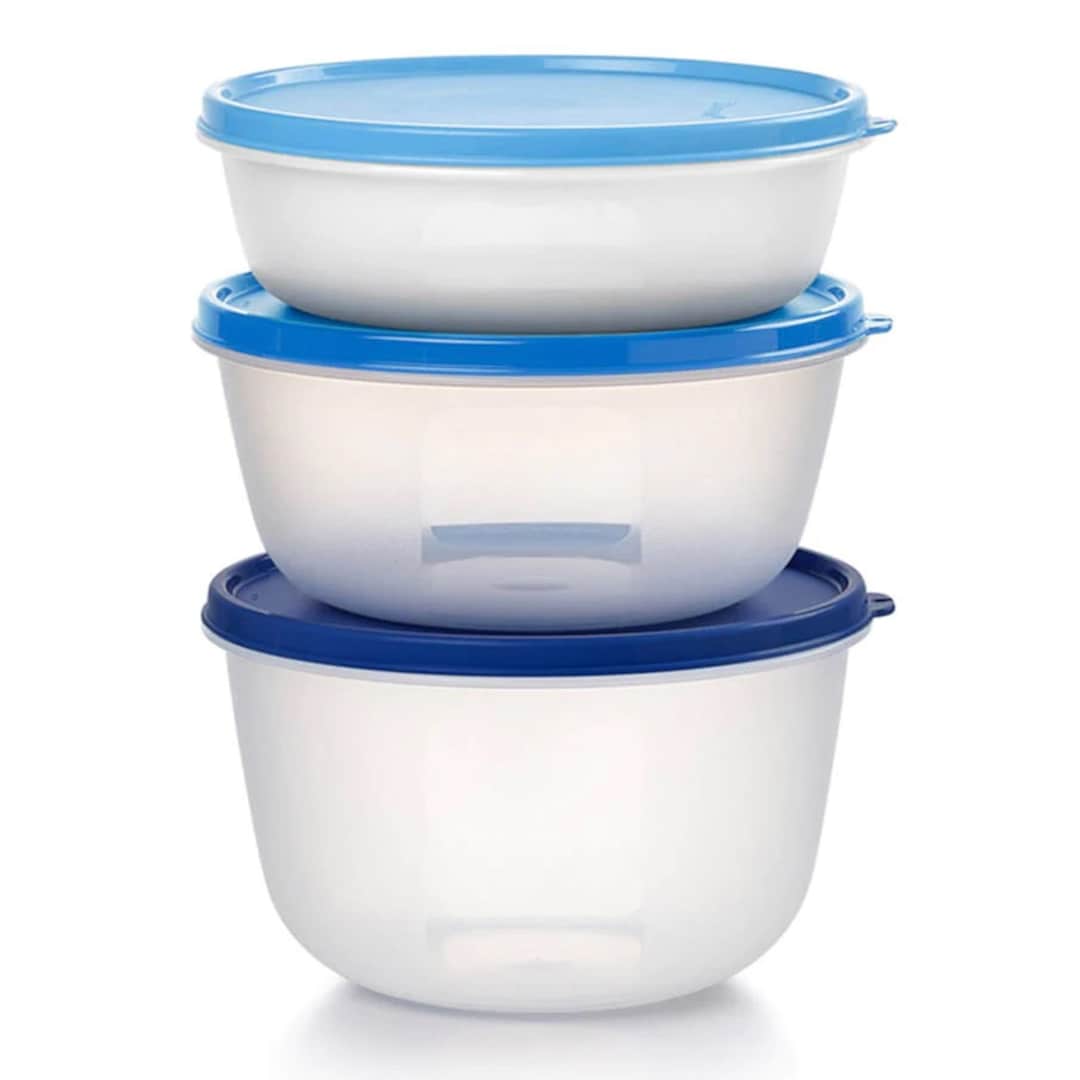 Limited Time Special Tupperware Modular Bowl Medium 3-pc. Set - Etsy