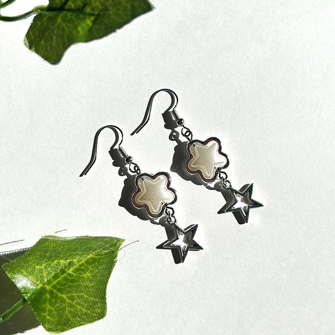 The Star Girl Earrings | Silver Earrings, Jewelry, Lana Del Rey, Star ...