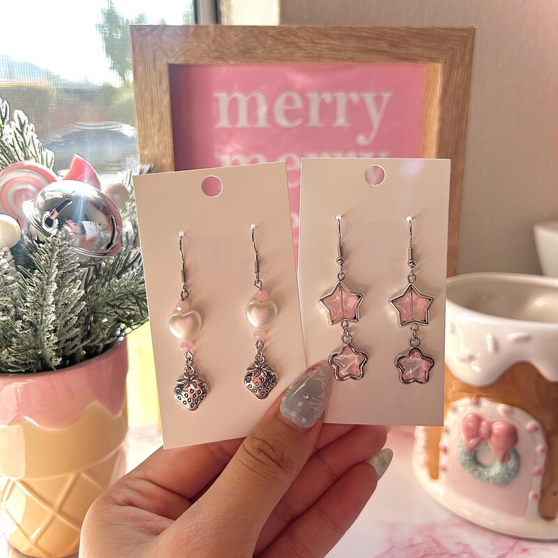 Aesthetic Earrings - Etsy