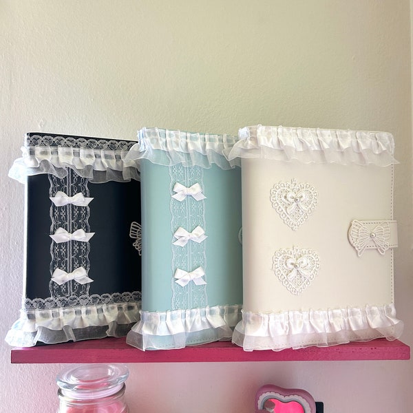 Coquette Bow Binder - Etsy