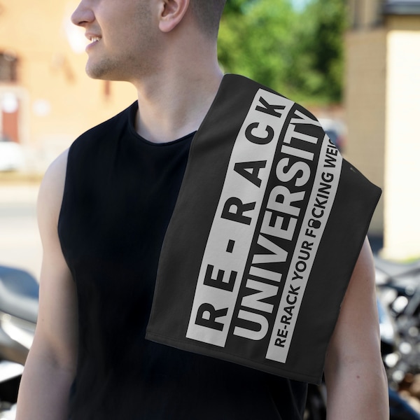 Gym Towel Rack - Etsy