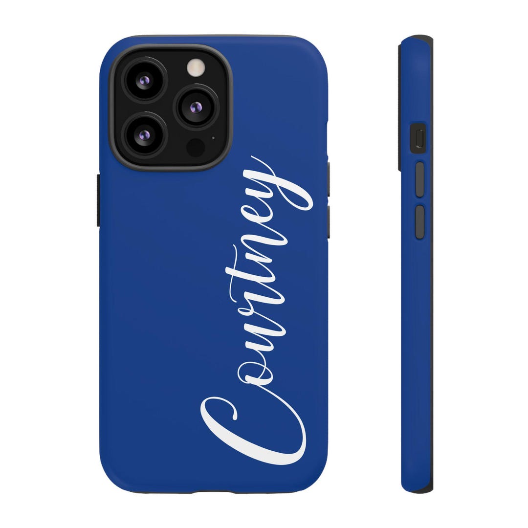 Royal Blue Custom Phone Case - Personalized Tough Cases for Ultimate ...