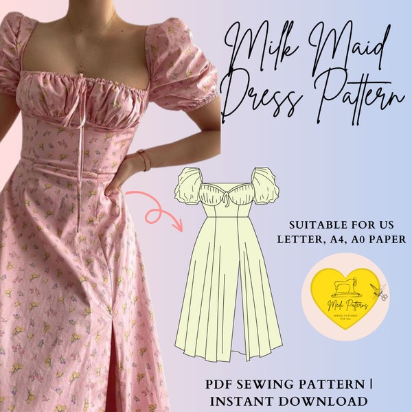 Milkmaid Dress - Etsy
