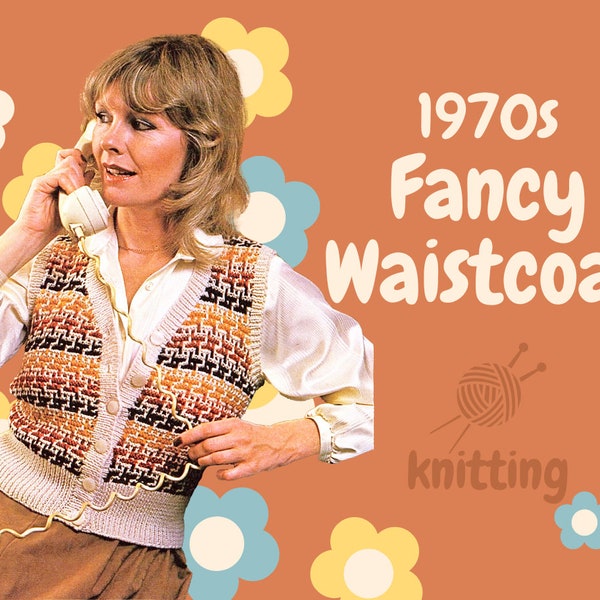 70s Knitting Pattern - Etsy