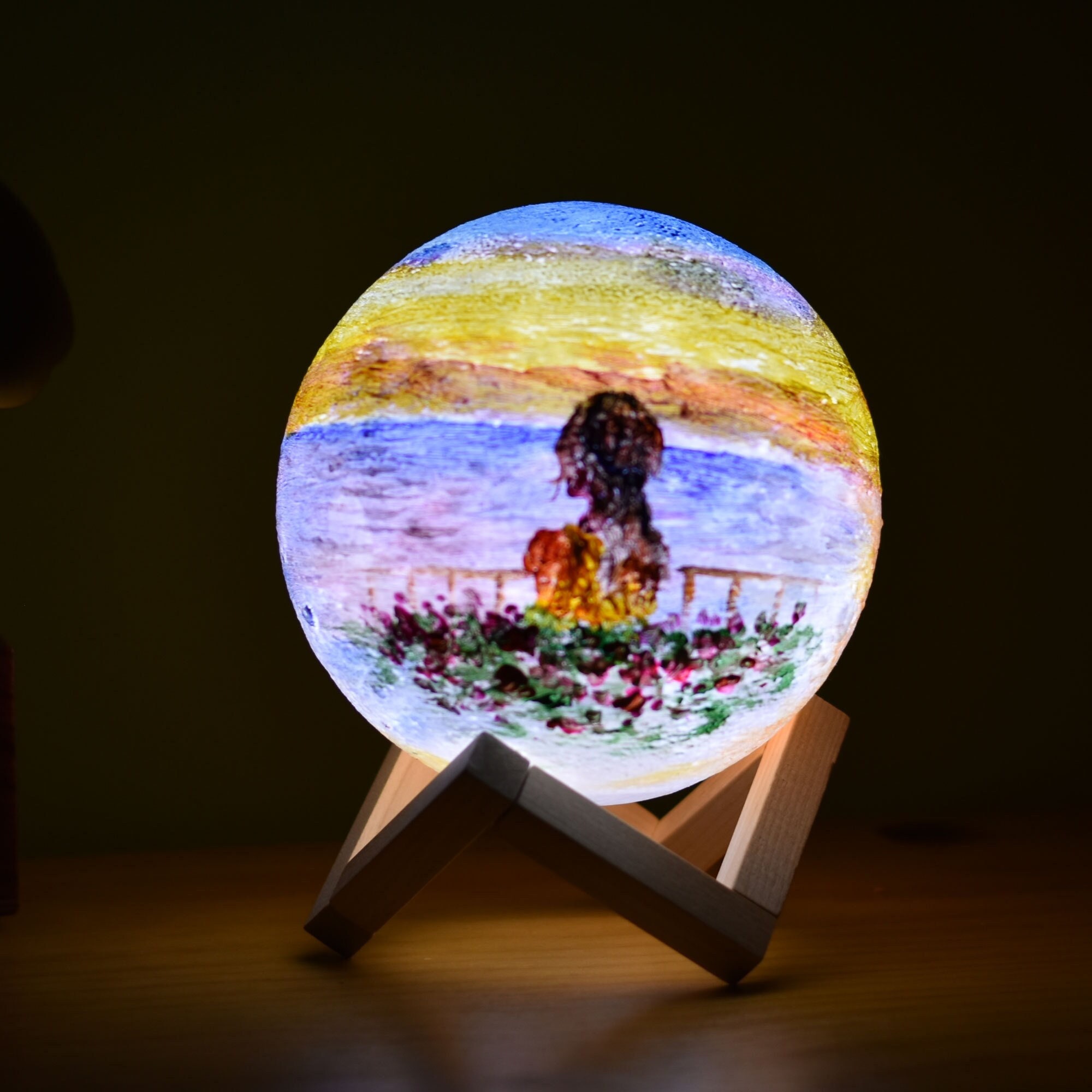 Creativity Arts & Crafts Kit for Kids DIY Moon Lamp With - Etsy