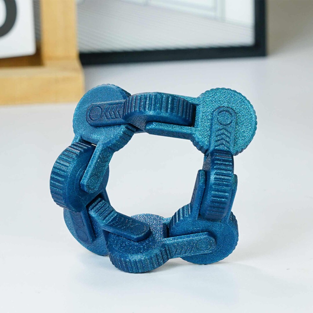 3D Printed Infinity Cube Fidget Toy – Unique Desk Toy Gift for Him ...