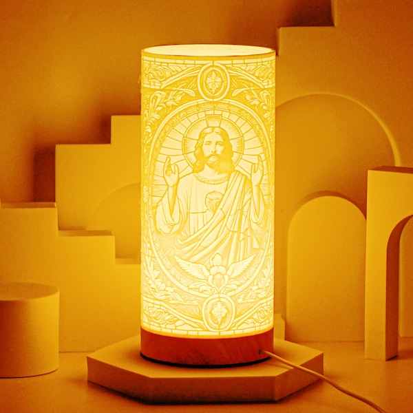 3d Jésus Christ Lamp - Etsy