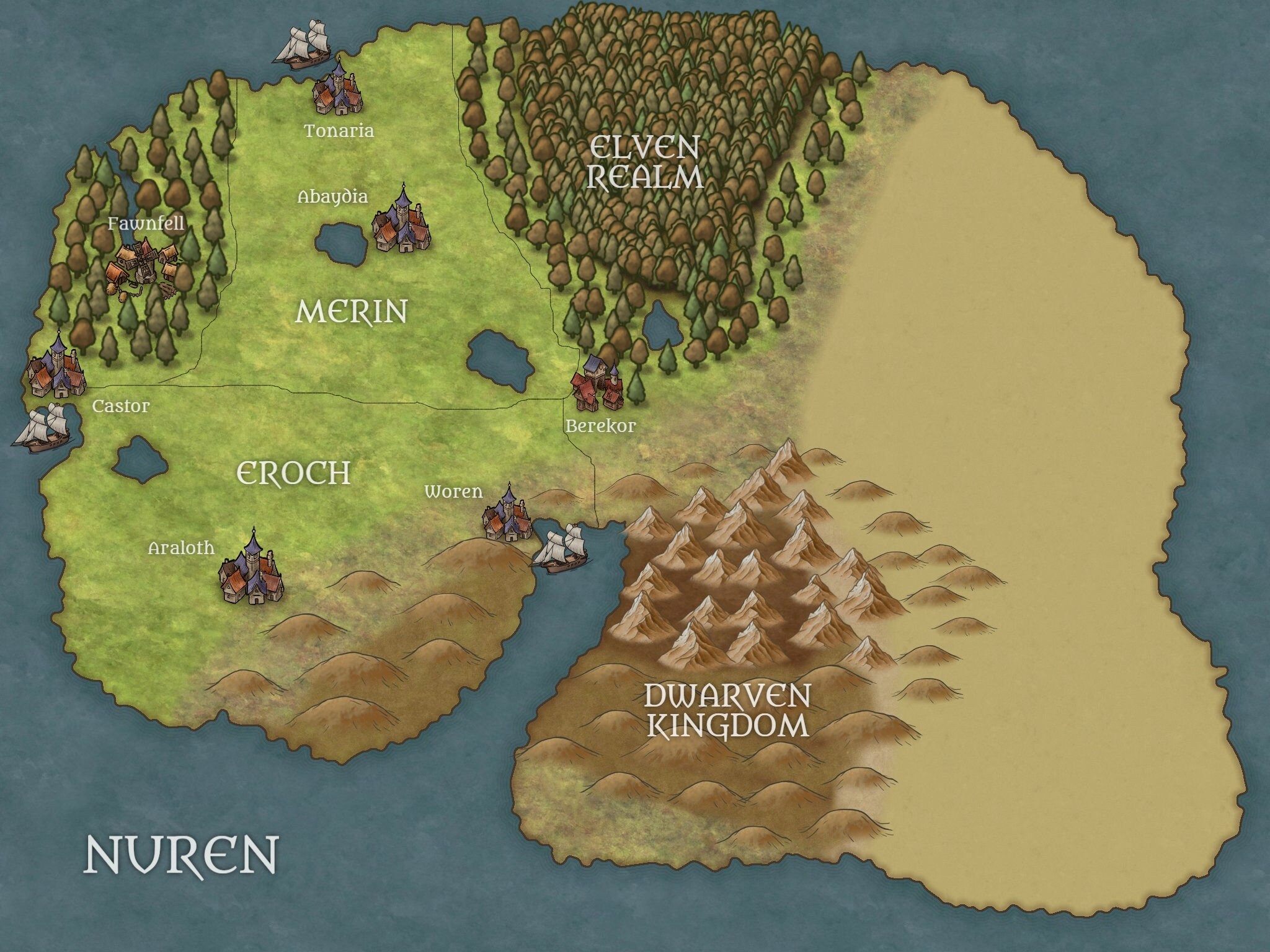 Customized / Personalized D&D Maps - Etsy