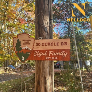 National Park Welcome Sign 3D, Personalized National Park Sign, Custom ...