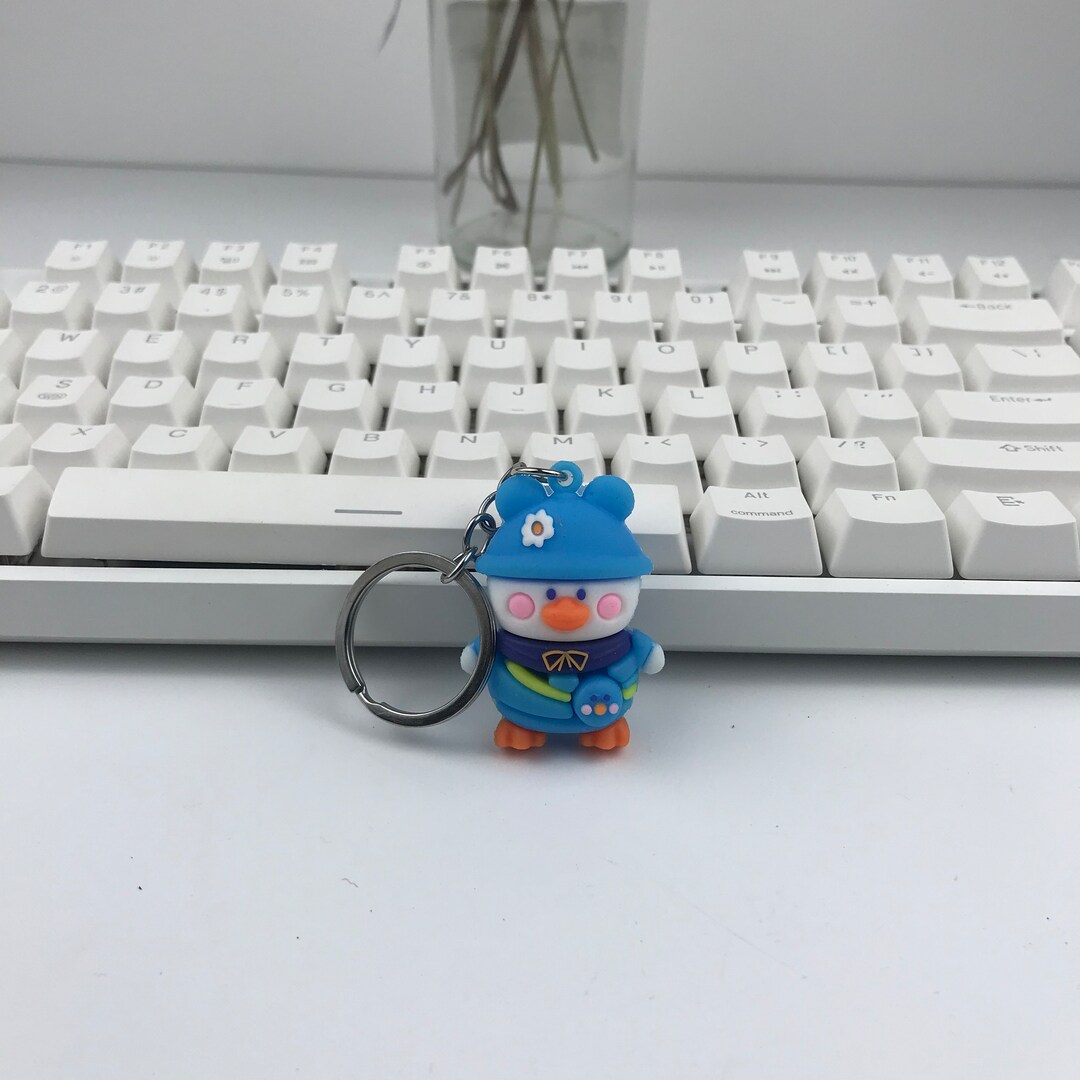 Cute Duck Keychain, Cute Keychains - Etsy