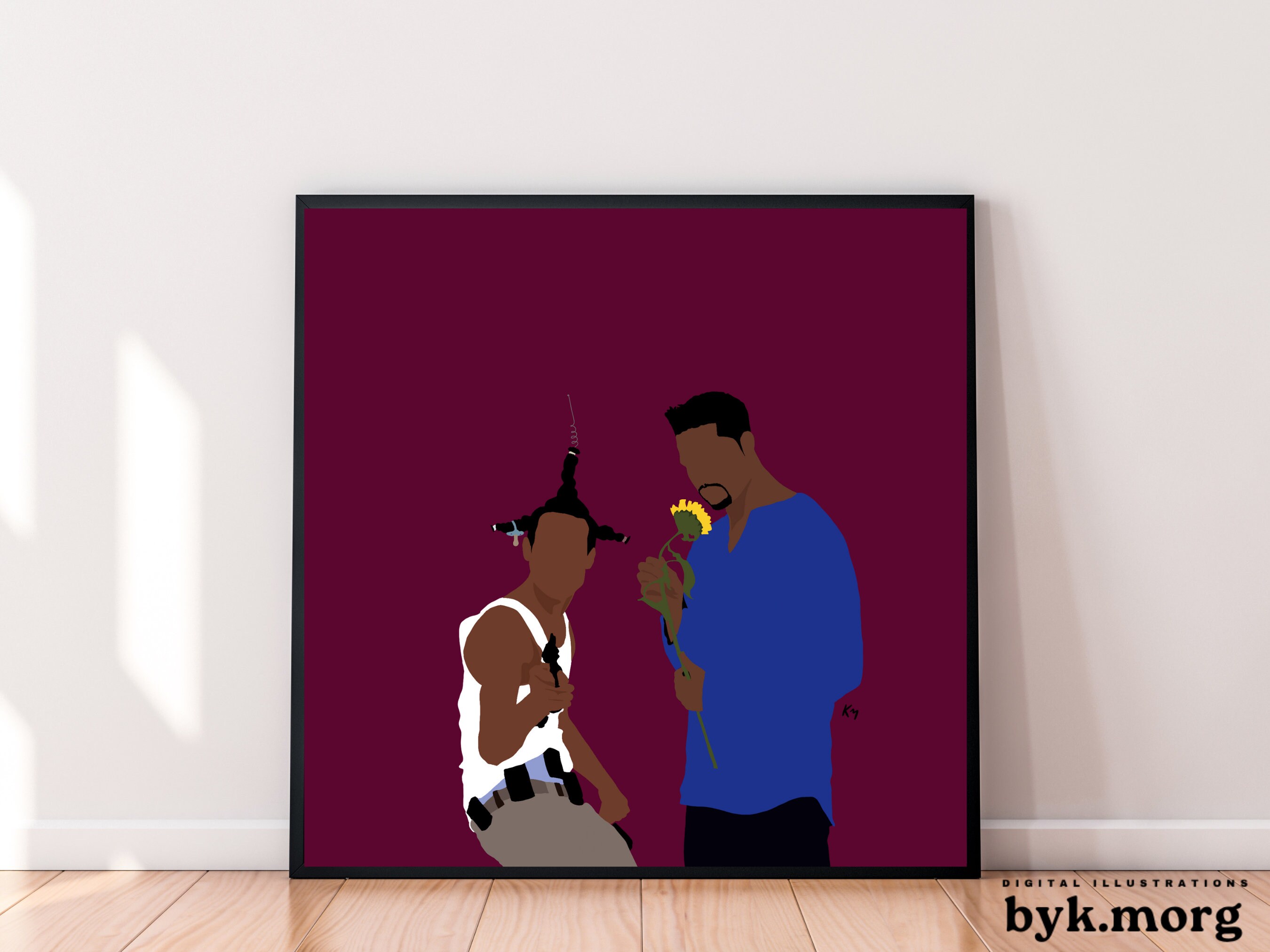 Don't Be a Menace Digital Illustration | 90s Retro Art, Movie Art ...